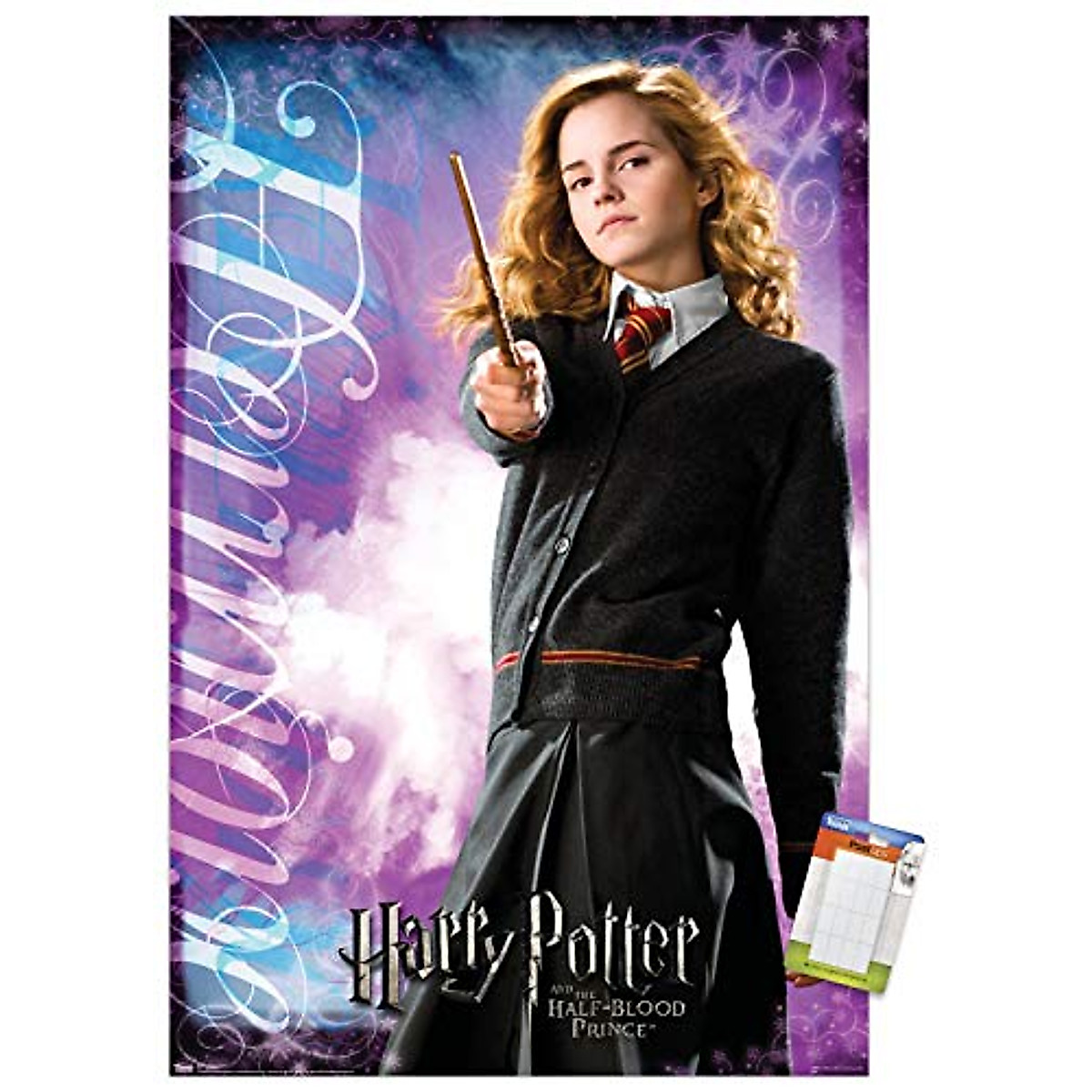 Trends International Harry Potter and the Half-Blood Prince - Hermione Wall Poster, 22.375" x 34", Premium Poster & Mount Bundle