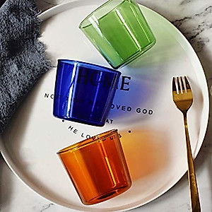 YARNOW 500ml Water Carafe Set Hot Cold Water Milk Beverage Pitcher with Matching Glasses Drinking Water Bottle Kettle for Bedroom Home Restaurant Supplies Green