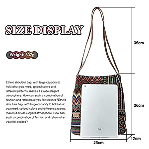 KUANG! Ethnic Style Bag Lady's Everyday Tote Shoulder Bags Women Tourist Hobo Handbag 04