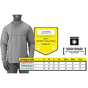 Who's The Boss Yellow 1969 Mustang 302 Cars and Trucks Front and Back Mens Long Sleeve Shirt, Black, Large