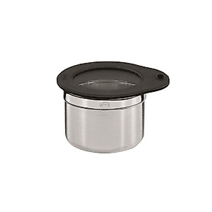 RÖSLE Lunch Box - Food Storage Box - 18/10 Stainless Steel - Hygienic and Taste-Neutral Jar - Dishwasher Safe, 8 cm