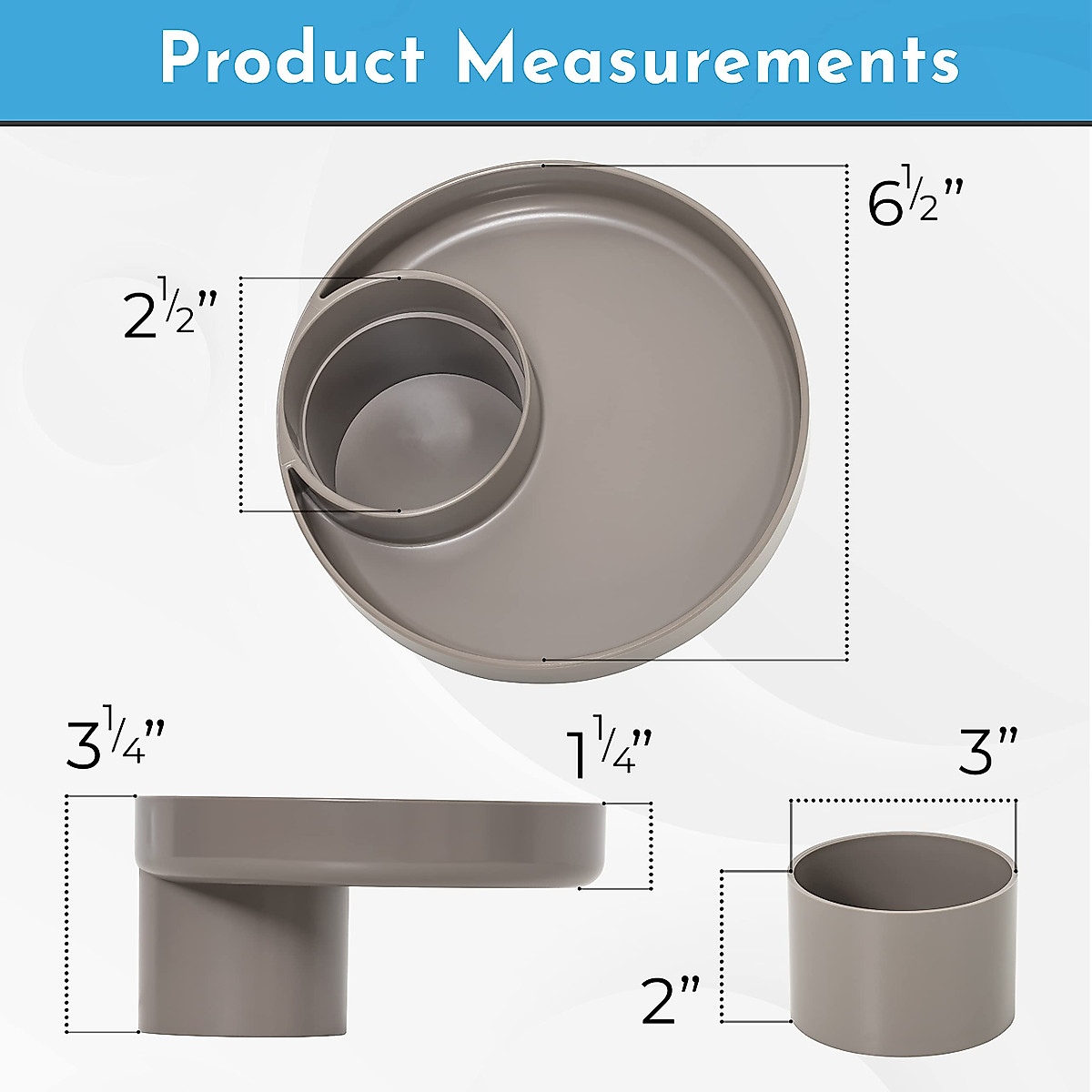 My Travel Tray - Charcoal