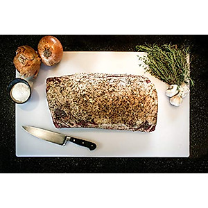 Thirteen Chefs Plastic Cutting Board - Large Commercial Chopping Boards - White, 30 x 18 Inch