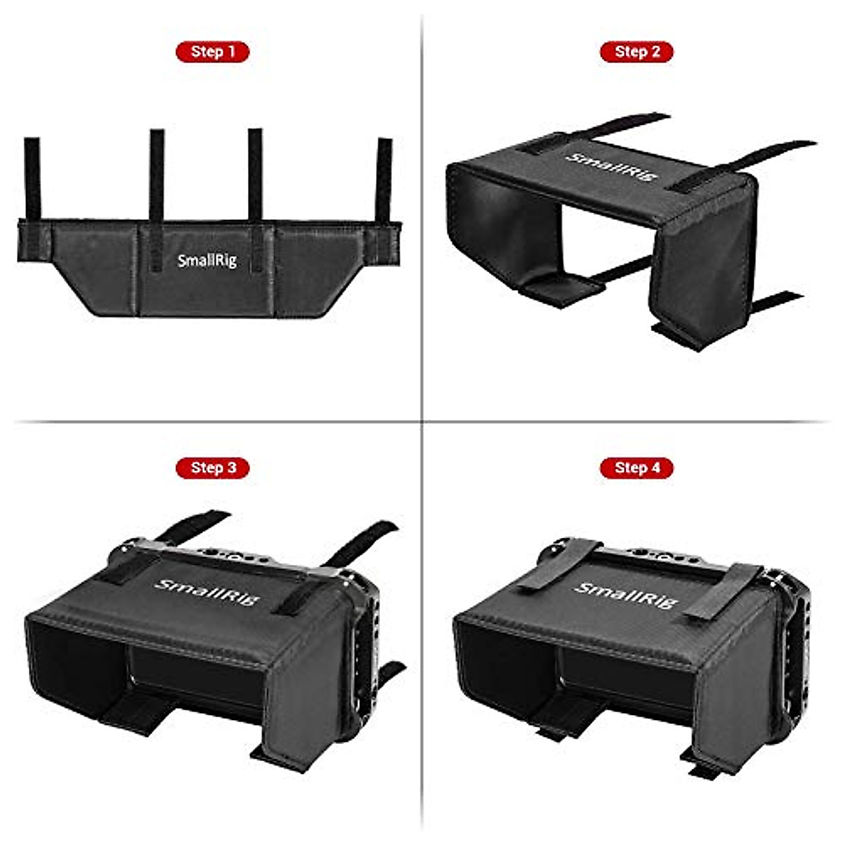 SmallRig Ninja V Sun Hood / Ninja V+ Sun Hood / Shinobi 5” Sun Hood for Atomos Shinobi 5”/ Ninja V / Ninja V+ SmallRig Cage VH2269