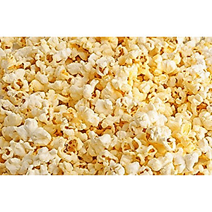 Nostalgia Vintage Table-Top Popcorn Maker, 10 Cups, Hot Air Popcorn Machine with Measuring Cap, Oil Free, White and Red