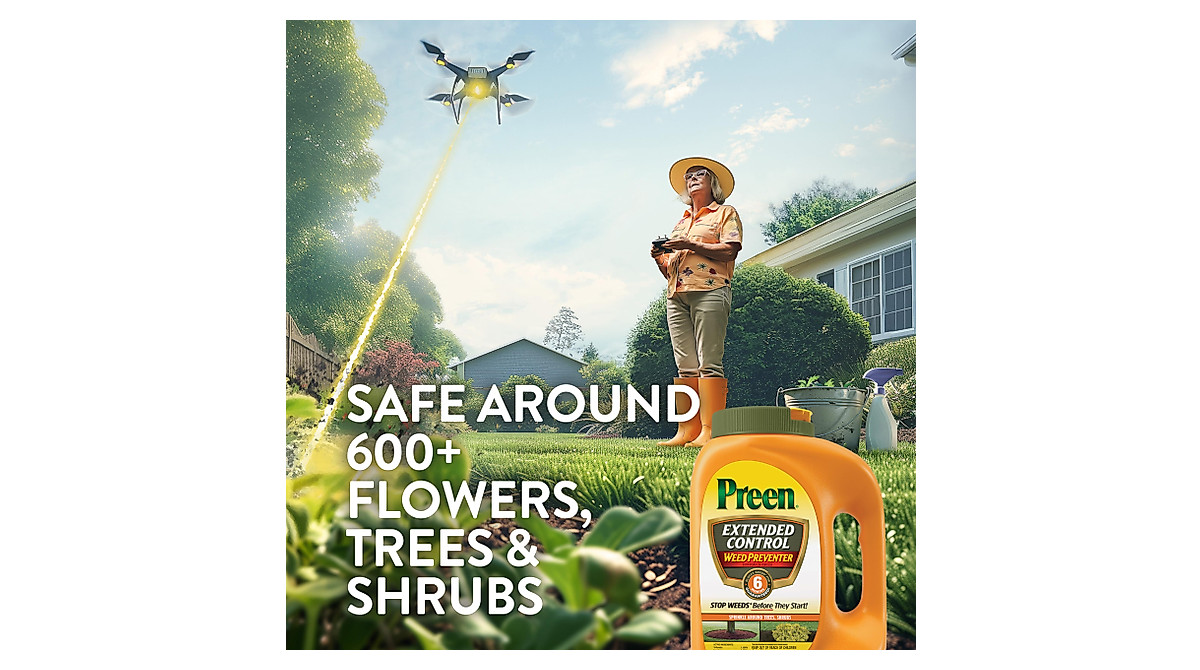 Preen Weed Preventer 10 lb. - Controls Weeds Up to 6 Months