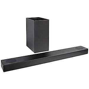 LG S75Q 3.1.2ch Sound bar with Dolby Atmos DTS:X, High-Res Audio, Synergy TV, Meridian, HDMI eARC, 4K Pass Thru with Dolby Vision Black
