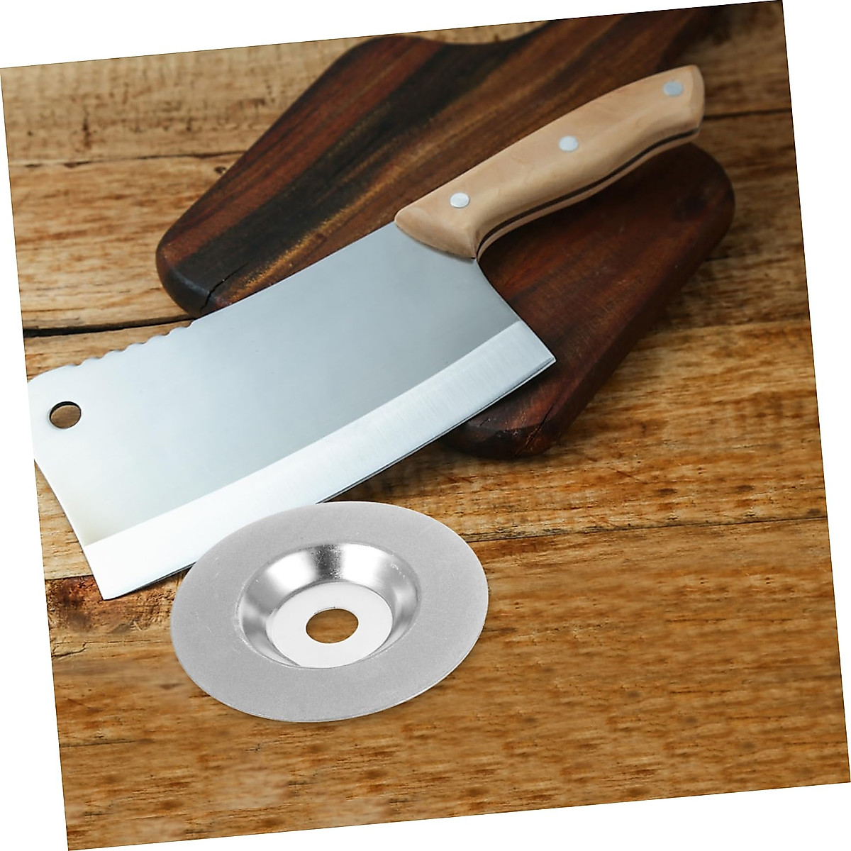 Mobestech 4pcs Angle Whetstone Waterstone Cutter Sharpening Stump Angle Cutting Disc Stump Remover Hand Wisking Tool Electric Sanding Wheel Diamond Multipurpose Blade