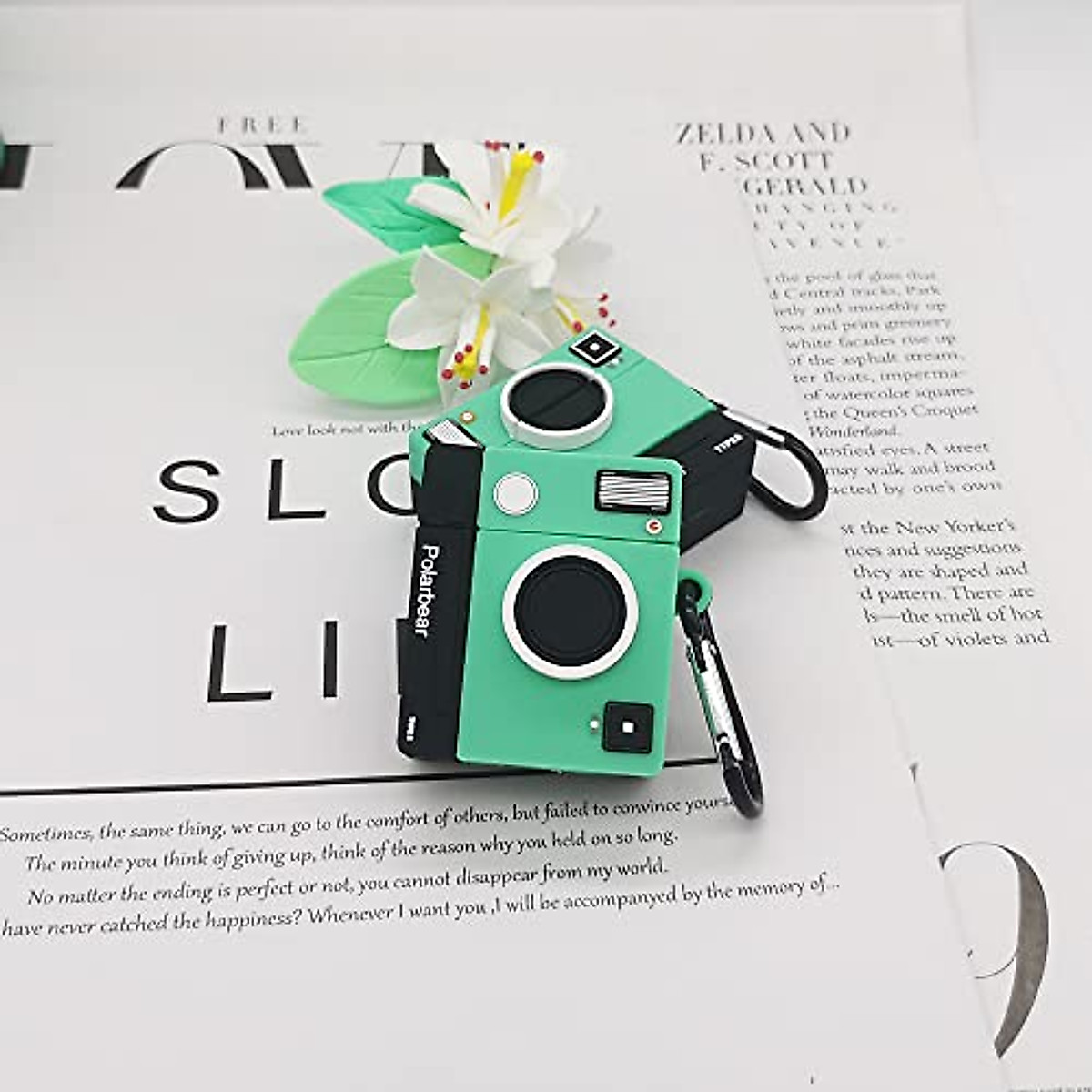 Dehoko Compatible with AirPods 1st 2nd Generation Case Cover Camera, Kids Girls Boys Women Kawaii Funny Protective Silicone Cartoon 3D Cute Camera Design Cover for AirPods Case 1/2 Gen (Camera)