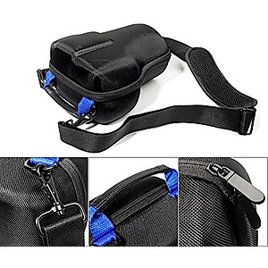 Alltravel DSLR Camera case compatible with Canon EOS REBEL T7, T7i, T6, T8i, SL3, EOS 2000D, 4000D, 90D, EOS M50 Mark II, EOS 5D, 6D ; Nikon D5600, D3500, D7500; Panasonic LUMIX FZ300, FZ1000