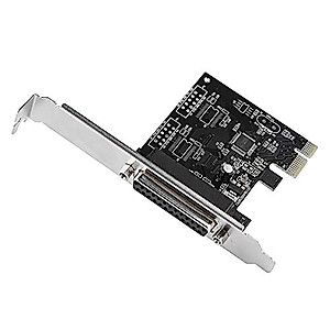 Printer Card Adapter DB25 - PCIE to Parallel Port Card Print Port LPT PCI-E LPT Printer Card Adapter DB25