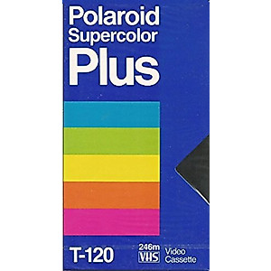 Polaroid Supercolor VHS T-120 2pack