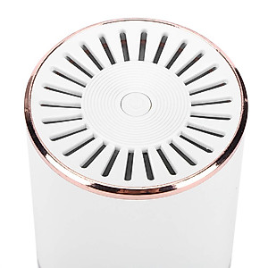 Fdit Portable USB Charging Household Desktop Air Purifier Mini Car Air Purifier (White)