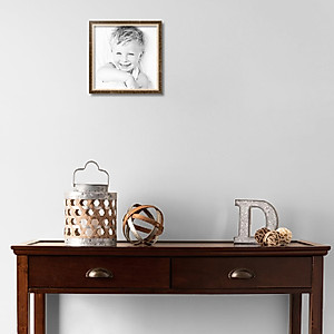 ArtToFrames 12x12 Inch Multi Picture Frame, This 0.94 Inch Custom Wood Poster Frame is Other - Comes with Foam Backing 3/16 inch and Regular Glass (FBPLE398402-12x12)