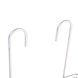 Risbay 1Set Silver Shower Shelf Stainless Steel Shower Caddy Hanging No Drilling Shower Racks Bath Shower Shelves Rack