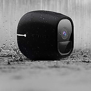 Silicone Skins Compatible for Arlo Pro and Arlo Pro 2 Cameras, Taken Protective Case Cover for Arlo Pro 2 and Pro Security Camera, for Arlo Accessories (3 Pack, Black)