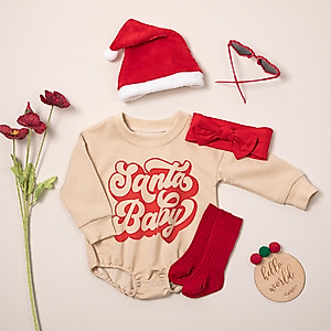 Abbence My First Clothes Outfit Baby Boy Girl Oversized Sweater Romper Clothes 12-18 Months