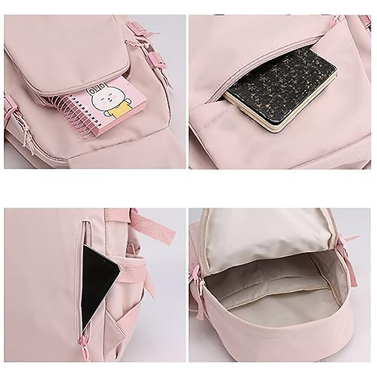 FROIBHATG NASA backpack，astronaut，Large capacity backpack, men and women, vintage，black