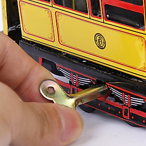 MagiDeal Vintage Trolley Streetcar Collectible Gift w/ Key