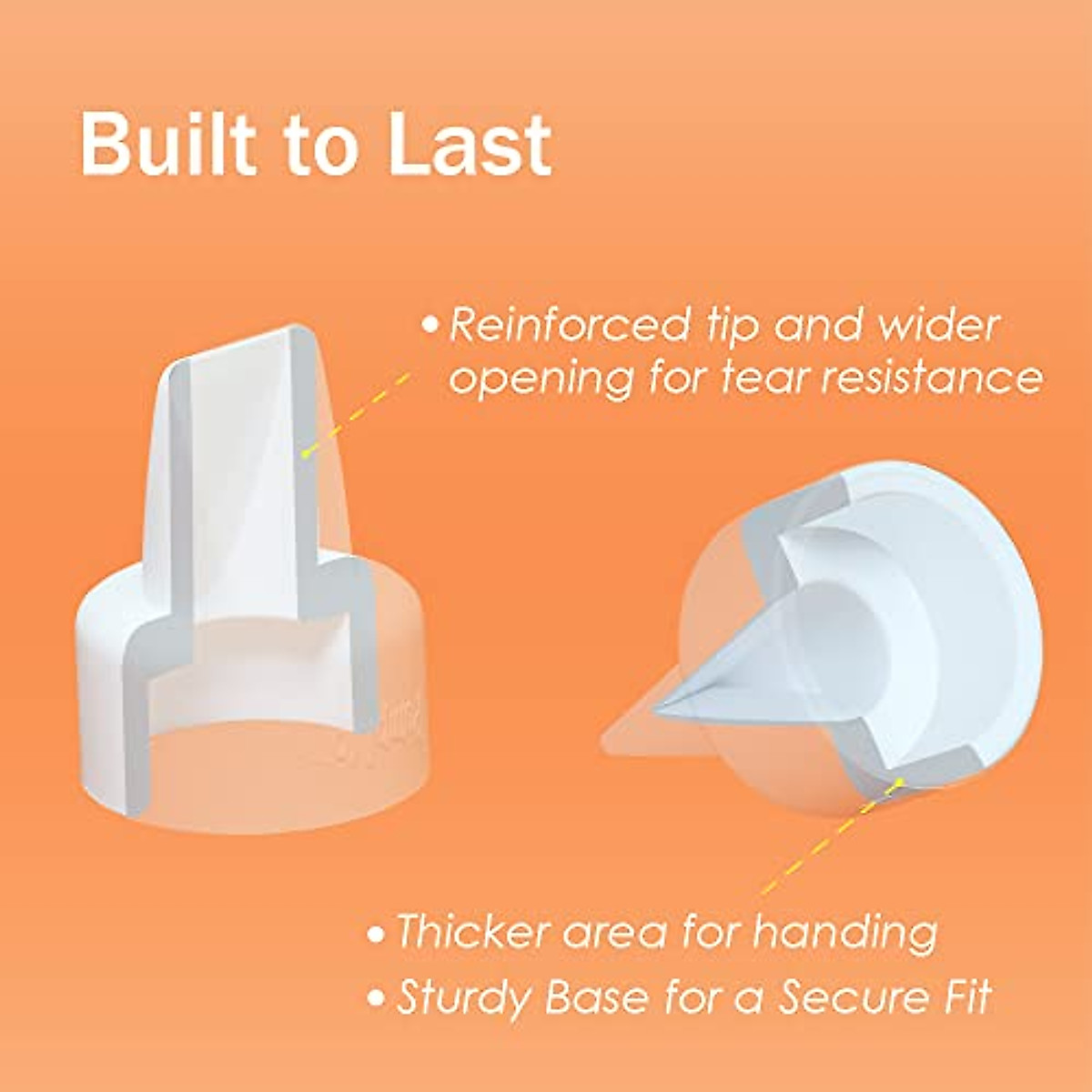 PumpMom Pump Parts for Spectra S1 Spectra S2 Spectra 9 Plus, Compatible with Spectra Duckbill Valve and Silicone Membrane Replace Spectra S2 Replacement Parts Not Original Spectra Pump Parts