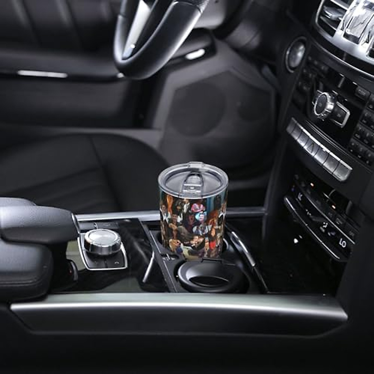 OAEWRE Joe Actors Keery Stainless Steel Mug Insulated Tumbler Coffee Mugs with Lids and Straw Double Wall Vacuum Cup 20oz