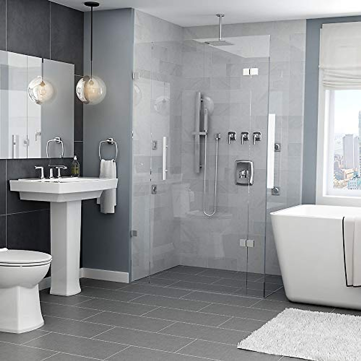 American Standard 2922A104.020 Townsend Vormax Right Height Elongated Toilet, White