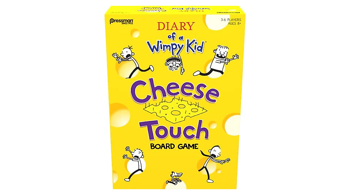 Race to Win with Diary of a Wimpy Kid Cheese Touch Game