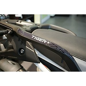 labelbike - 3D Stickers Motorcycle Handle Protections Compatible with Triumph Tiger 900 GT and 900 Rally - Tiger 850 Sport and Tiger 1200 GT, GT Pro, Rally Pro