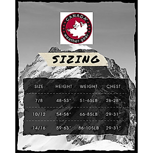 CANADA WEATHER GEAR Girls’ Winter Coat – Stadium Length Quilted Puffer Parka Jacket (4-16), Size 7-8, Wild Ginger