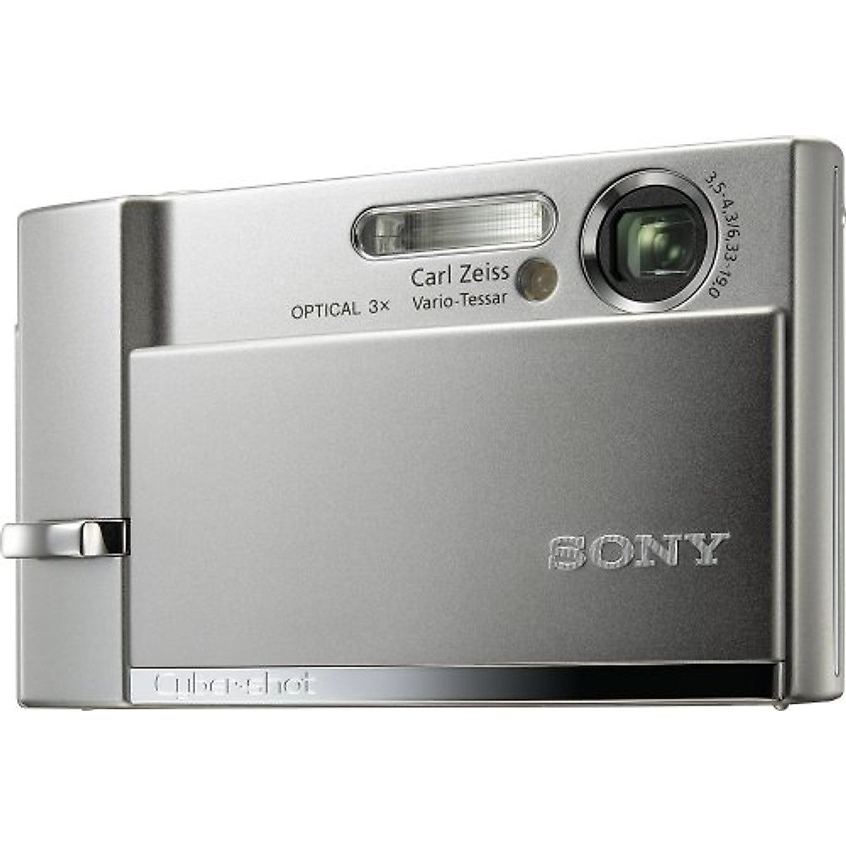 Sony Cybershot DSC-T50 7.2MP Digital Camera with 3x Optical Zoom (Silver)