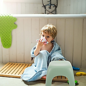 PRETYZOOM Mini Heavy Portable Household Plastic Stool Kids Stool Office Small Stool Bathroom Stool for Kids Footstool Bedside Stool seat Stool Sink Chair Outdoor Child Mini Stool