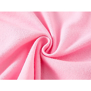 Babyroom Girls Matching Doll&toddler 4 Piece Cotton Pajamas Toddler Unicorn Sleepwear size 7 Pink