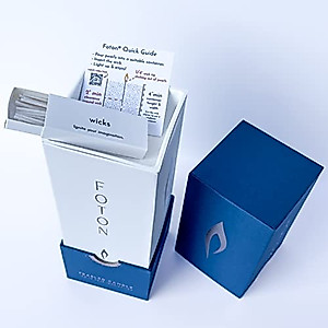 Foton Pearled Candle 18oz White Unscented Scent-Free All-Natural Candle Powder with Wicks