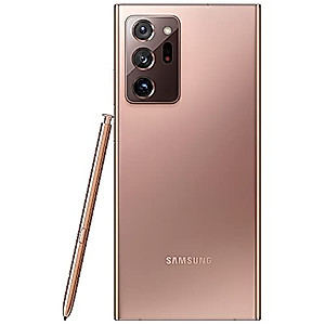 Samsung Electronics Galaxy Note 20 Ultra 5G Factory Unlocked Android Cell Phone | US Version | 128GB of Storage | Mobile Gaming Smartphone | Mystic Bronze (Renewed), SM-N986UZNAXAA