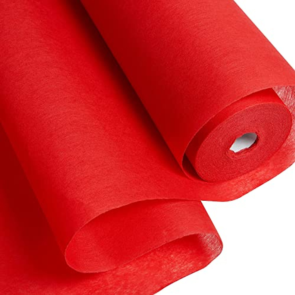 3 x 100 ft Red Carpet Runner for Party Decorations, Special Events, Weddings (40gsm Thickness)