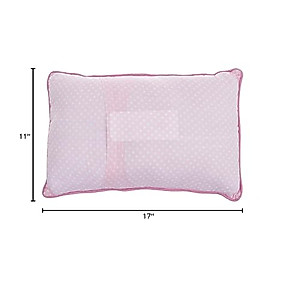 Cozy Line Home Fashions Sleep Tight Decorative Throw Pillow, Cute Room Decor for Kids, Girls for Reading and Lounging Comfy Pillow