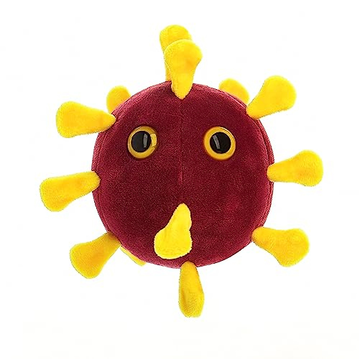 GIANTmicrobes COVID-19 Plush, Covid Plush, Covid Plush Toy, Covid Gag Gifts, Covid Gifts, Covid Stuffed Animal, History Teacher Gifts