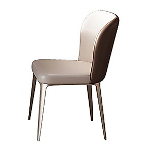 LITFAD Modern Rectangle Dining Table Set 7 Pieces Home Furniture Dinette Table Set with Metal Base Kitchen Table Set Restaurant Table and Chairs Set of 6-7 Pieces: Table with 6 Chairs