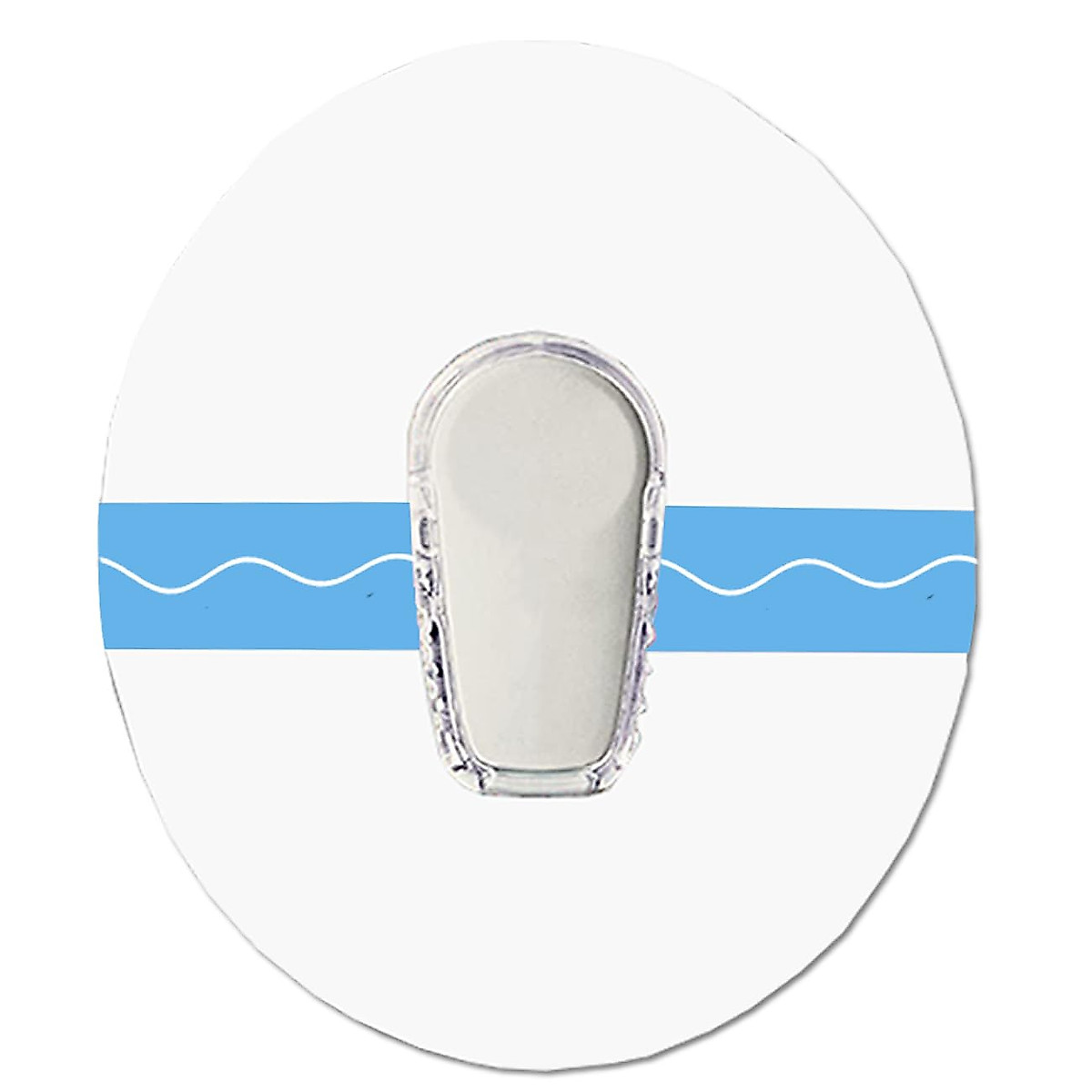 G6 Adhesive Patches Waterproof - 55 Pack Invisible Water-Resistant G6 Overpatch Transparent Stickers for G6-HECHUAN