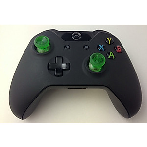 Gametown Analog Thumbstick Thumb Stick Joystick for Microsoft Xbox One Game Controller 2PCS Transparent Green