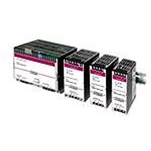 TRACO POWER TSPC 120-124 DIN Rail Power Supply, 120W 24VDC 5A, Input: 85-132VAC, 187-264VAC, Adj Vout, Enclosed