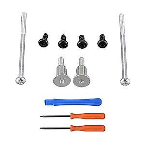 eXtremeRate 8 pcs Repair Screws Case Screw Replace Sets for ps4 Slim Console CUH-2000 - Screwdriver Tools Included