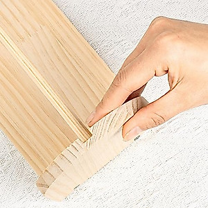 Fancyes Yarn Ball Holder Crocheting Crochet Yarns Yarn Winding Knitting Wooden Crochet Yarn Threading Holder for Quilting, Ribbon, Knitting, Blanket, 25cmx12cmx15cm