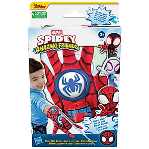 Spidey and His Amazing Friends Spidey Water Web Glove with Green Goblin Target, Marvel Preschool Water Toys, Kids Easter Gifts, Ages 3+