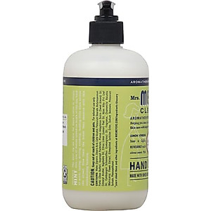 Mrs. Meyer's Clean Day Hand Lotion, Long-Lasting, Non-Greasy Moisturizer, Cruelty Free Formula, Lemon Verbena Scent, 12 oz