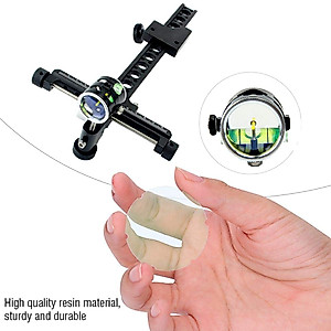 4X 6X 8X Archery Scope Lens Professional Archery Compound Bow Scope Sight Pin Lens Magnifyling Glass for Bow Sigh (X8)