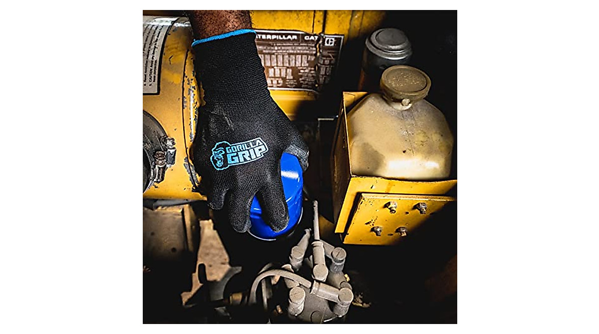 Gorilla Grip Maximum Grip All-Purpose Gloves - Non-Slip & Durability