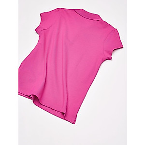 The Children's Place girls Uniform Pique Polo Shirt, Aurora Pink, Small US
