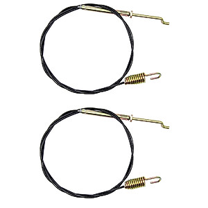 2PK 746-0897 946-0897 Snowblower Auger Clutch Cable for MTD TROYBILT Craftsman 746-0897 746-0897A 946-0897A 290-653 2 Stage Snowblowers