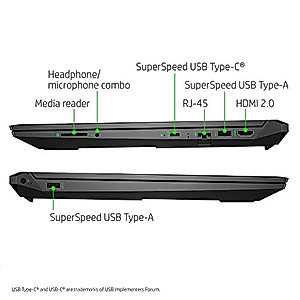 HP Pavilion Gaming 16 Laptop PC, NVIDIA GeForce GTX 1650, Intel Core i5-10300H, 8GB DDR4 RAM, 512GB PCIe NVMe SSD, 16.1" Full HD, Windows 10 Home, Backlit Keyboard (16-a0010nr, Shadow Black)
